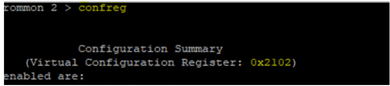 Recover Password/Secret Of A Cisco Router
