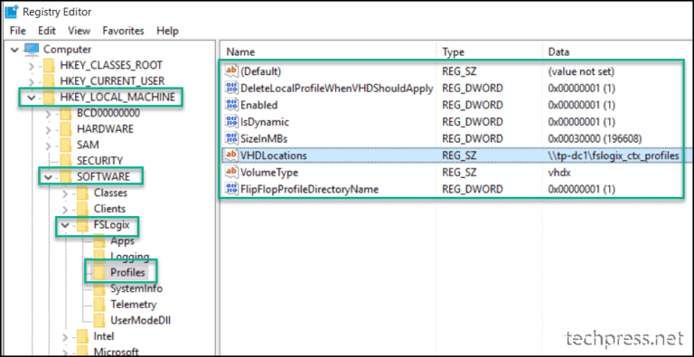 Setup Citrix User Profiles Using Fslogix