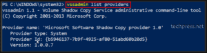 Troubleshoot Volume Shadow Copies (VSS) On Windows
