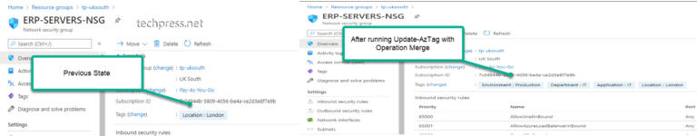 Add Tags To Azure Resources Using PowerShell