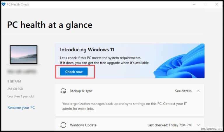 PC Doesn’t Meet Windows 11 Minimum System Requirements