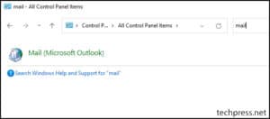 How To Reset Outlook Profile