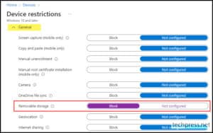 3 Ways To Block USB Drives Using Intune