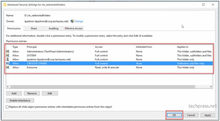 How To Setup Folder Redirection In Citrix