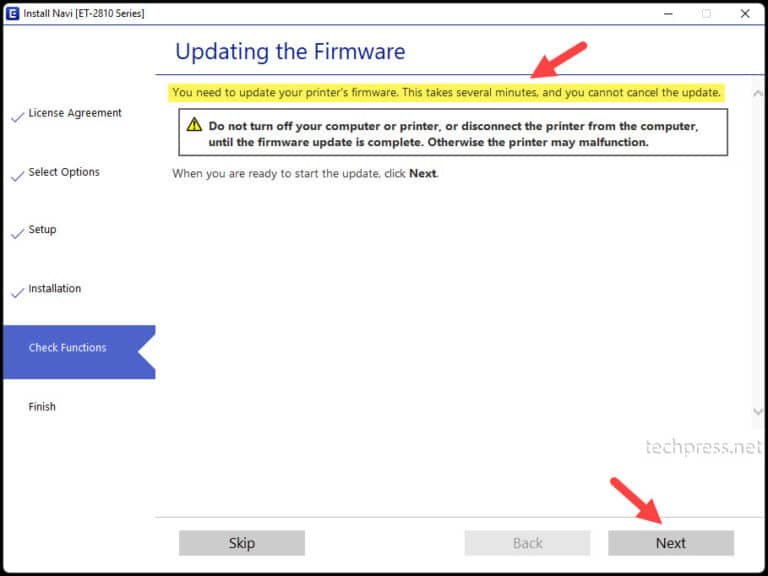 Setup/Connect Epson EcoTank ET-2810 To Windows