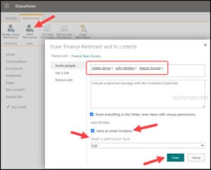 Restrict Access To A Folder In SharePoint