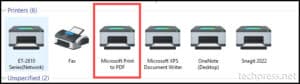 Microsoft Print To PDF Missing In Windows 10/11 [5-Fixes]