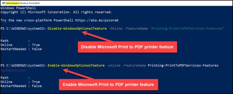 Microsoft Print To PDF Missing In Windows 10/11 [5-Fixes]